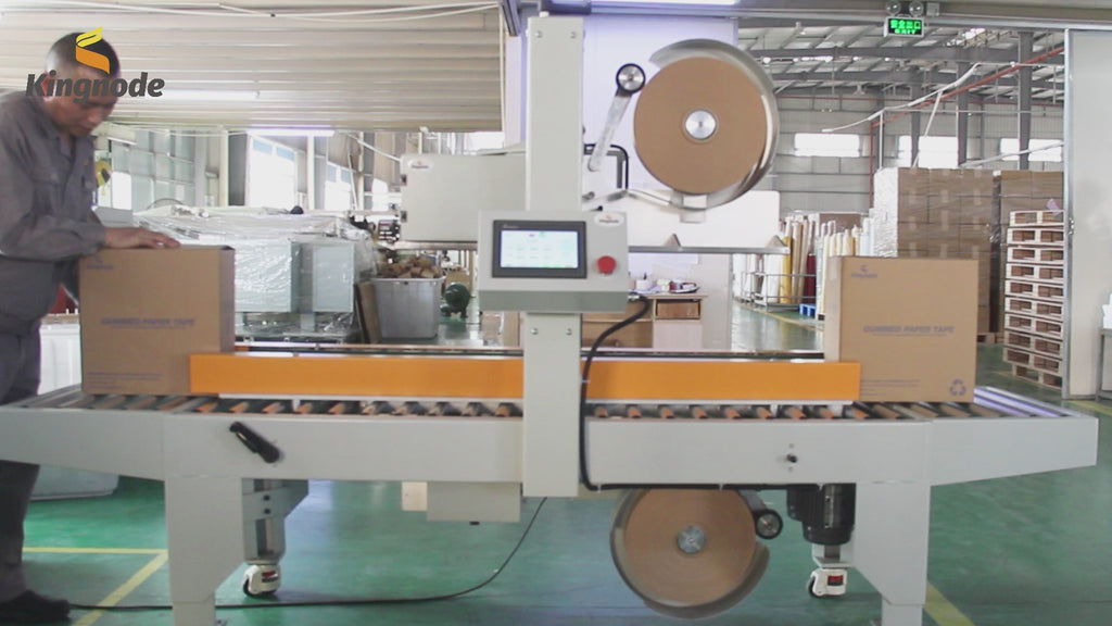 KN-353 Semi Automated Water-activated Gummed Tape Case Sealer